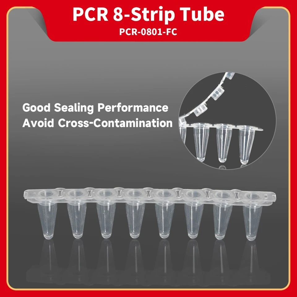China Customized PCR 8-Strip Tubes, 100 μL Manufacturers Suppliers ...